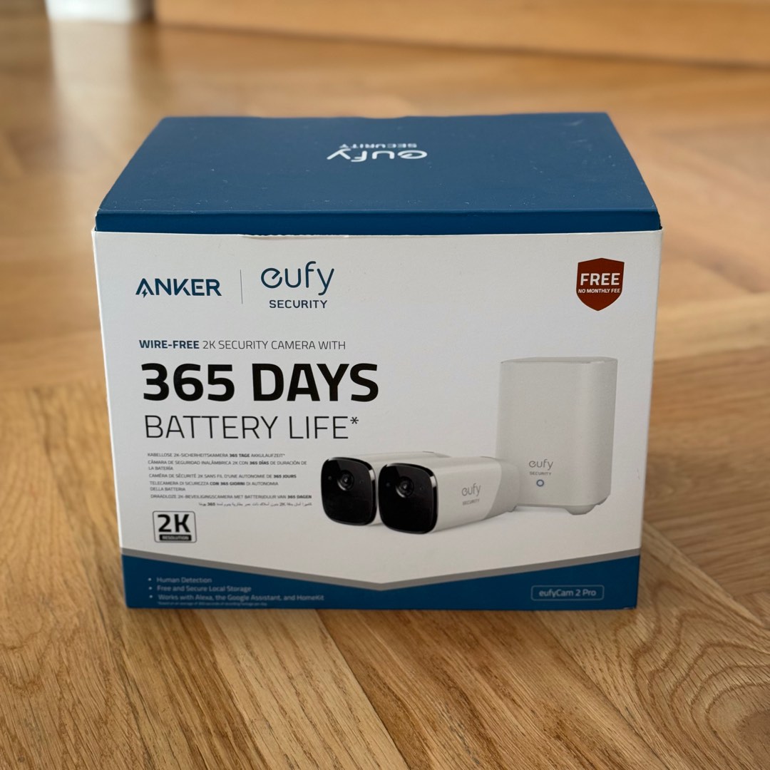 Anker T8851 eufyCam 2 Pro Wireless CCTV, Furniture & Home Living ...