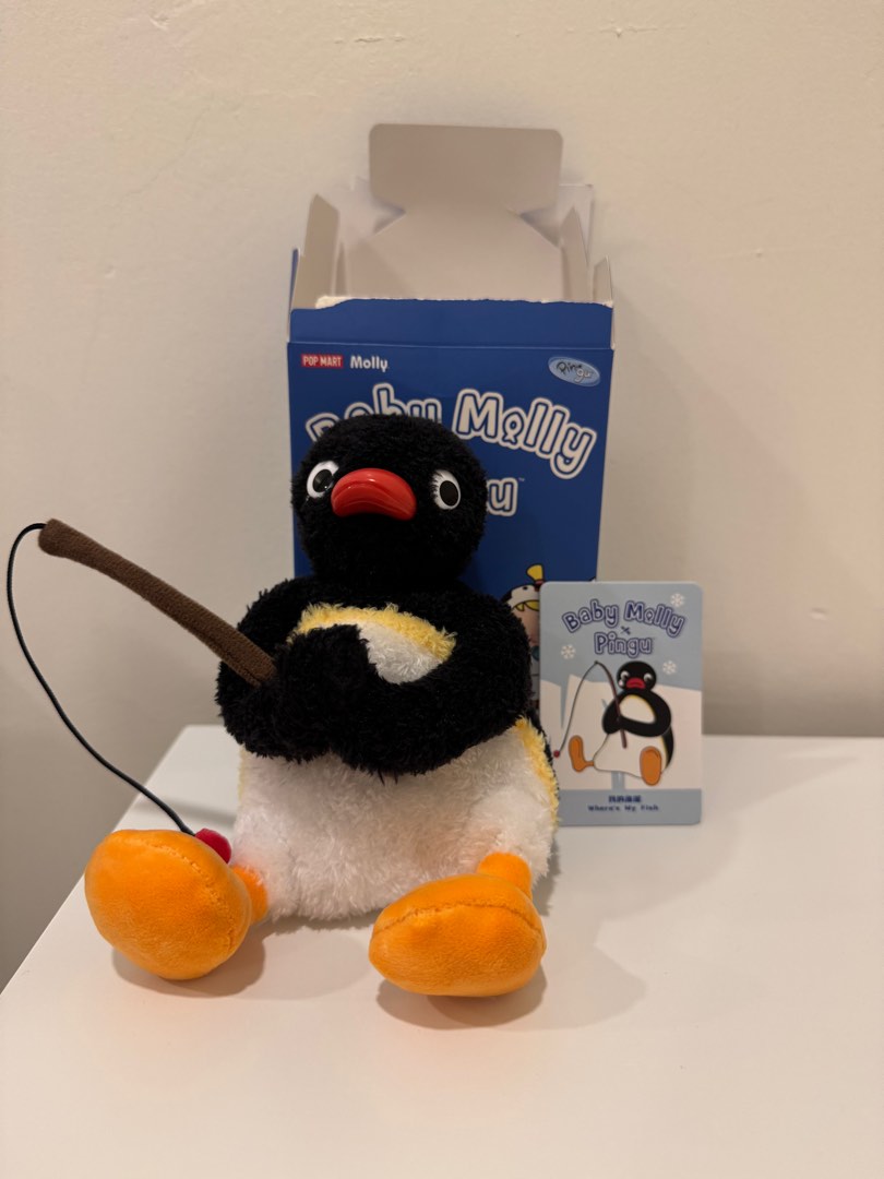 Baby Molly x Pingu Where's My Fish, Hobbies & Toys, Toys & Games on ...
