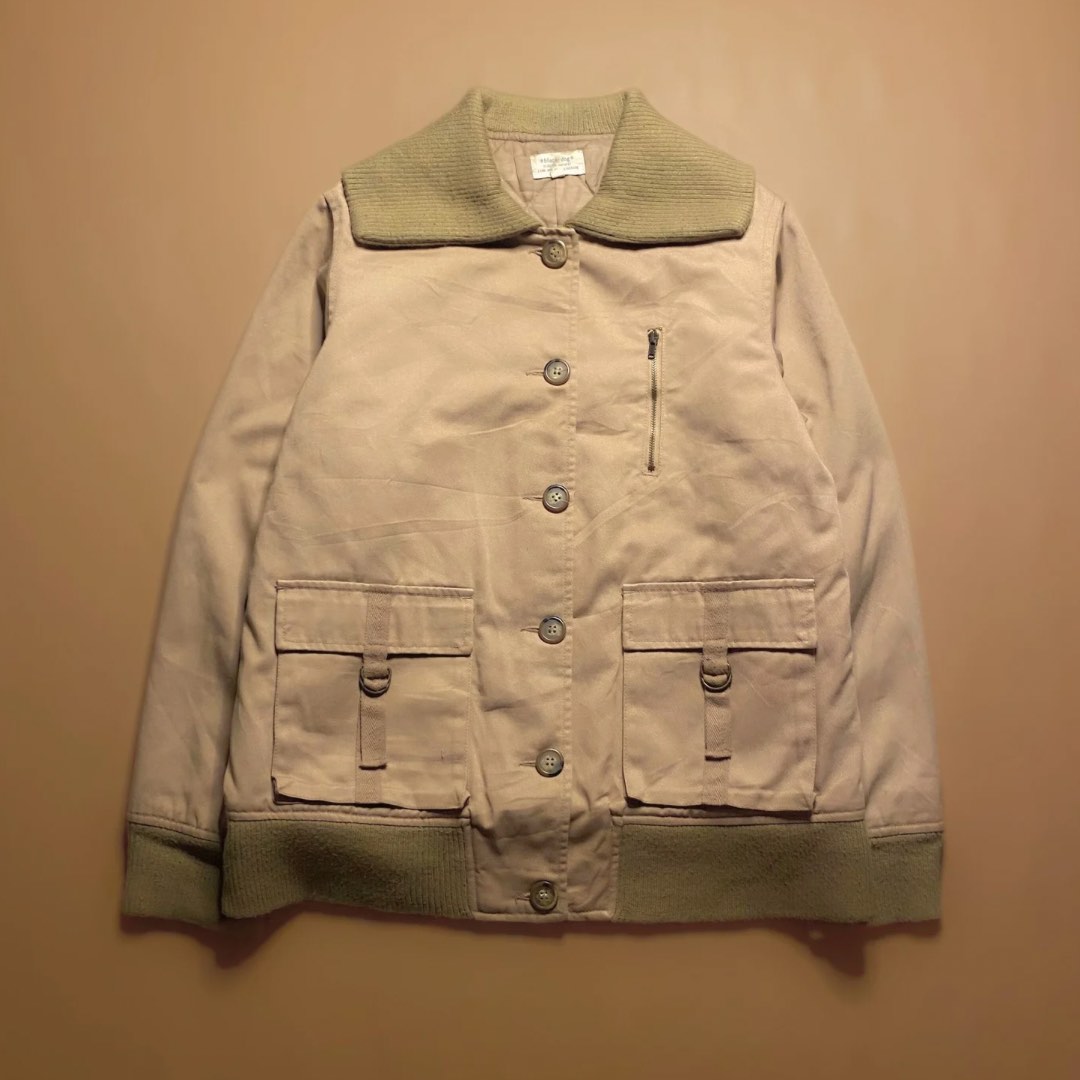 Black Dog - Flight Jacket, Fesyen Pria, Pakaian , Baju Luaran di Carousell