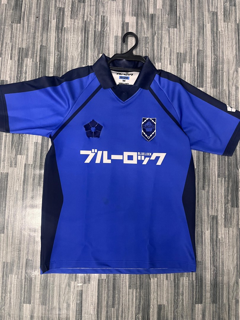 Blue Lock Anime Jersey Version Isagi, Men's Fashion, Tops & Sets ...