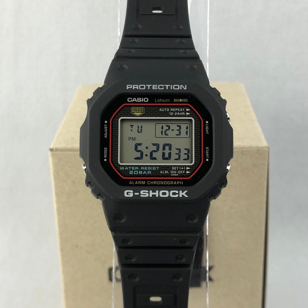 Casio G-Shock First G-SHOCK Re-creating Model 5000 SERIES DW-5000R-1A ...
