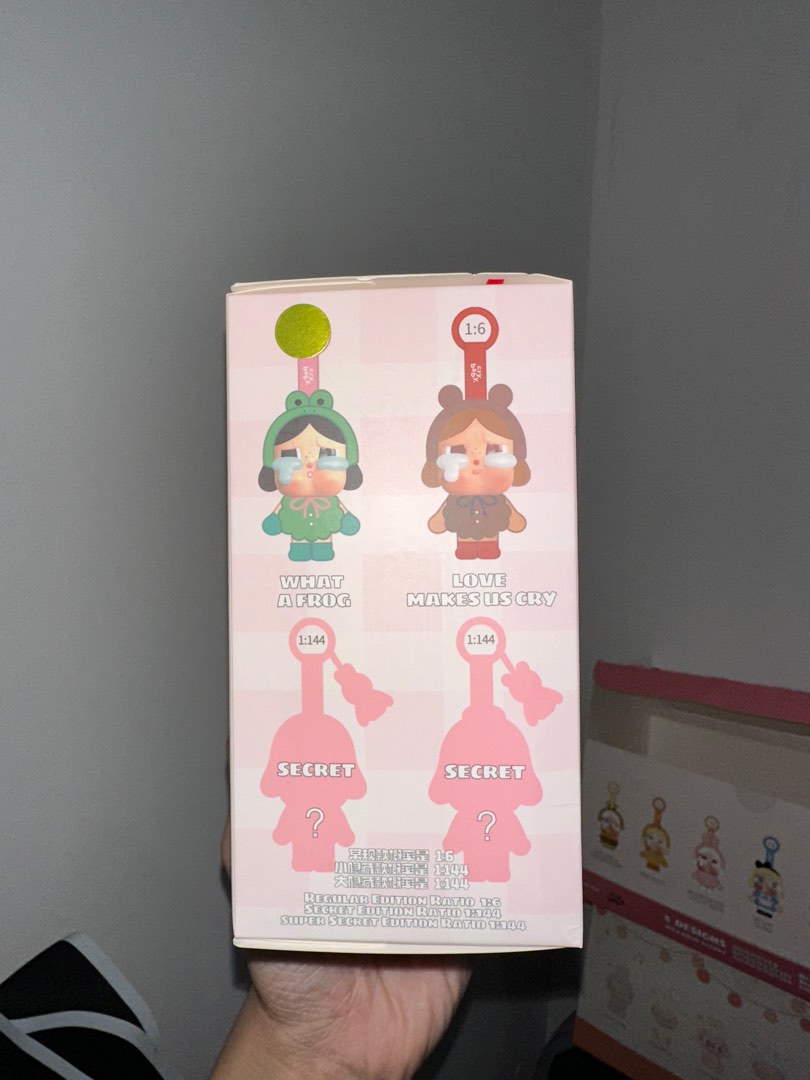 Crybaby Crying Again Frog 100% Ori Popmart, Toys & Collectibles, Mainan ...