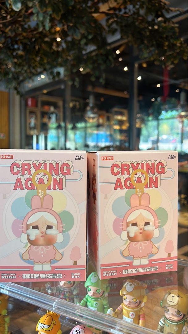 Crybaby crying again plush pendant blind box popmart, Toys ...