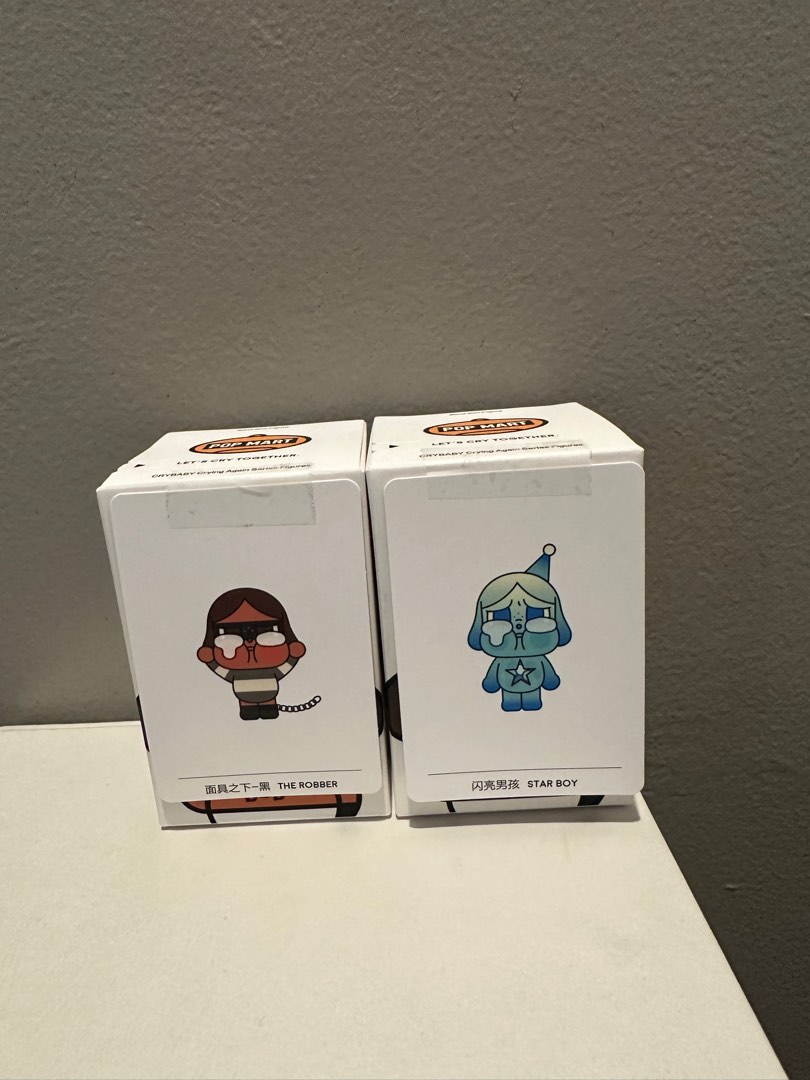 Crying again (the robber, sad boy), Hobbies & Toys, Toys & Games on ...