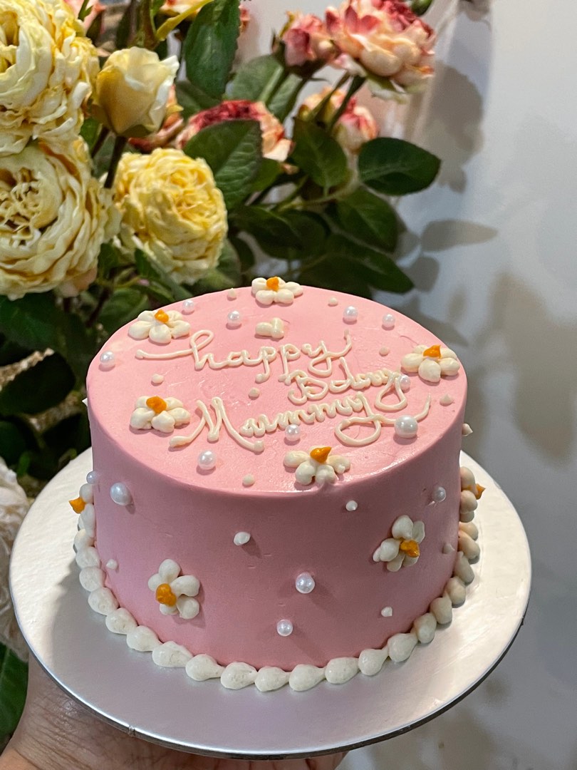 Customised birthday cake- halal, Food & Drinks, Homemade Bakes on Carousell