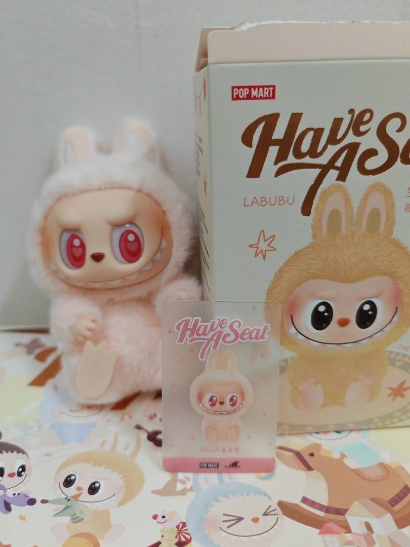 Dada Labubu Have A Seat V2, Hobbies & Toys, Collectibles & Memorabilia ...