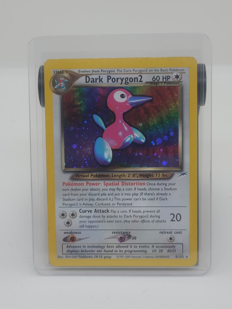 Dark Porygon2 - 8/105 - Holo Unlimited Pokemon Card, Hobbies & Toys ...