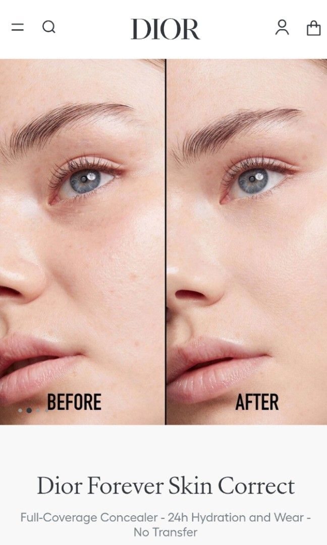 Dior Forever Skin Correct Creamy Concealer in 0N Neutral, Beauty & Personal Care, Face, Makeup ...