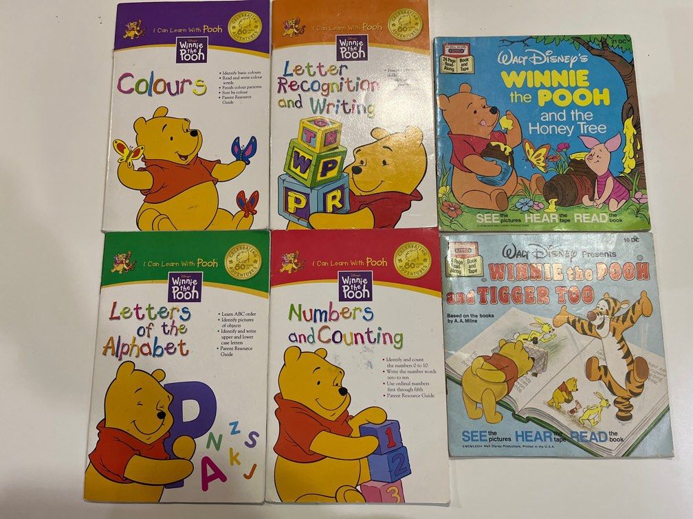 Disney Winnie The Pooh Story & Activities Book Bundle (6 F $10 ...