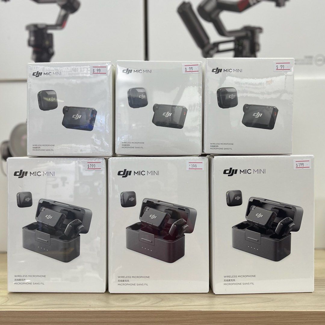 DJI MIC MINI Single OR Dual Wireless Microphone, Audio, Microphones on ...