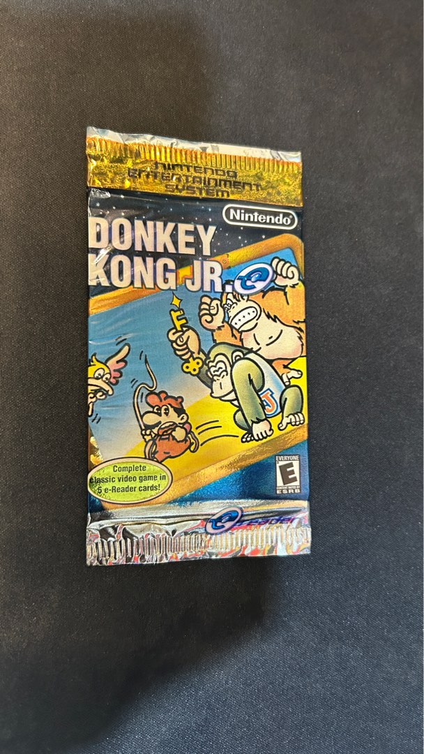Donkey Kong Jr E-Reader Card Pack Nintendo Game Boy GameBoy Advance GBA ...