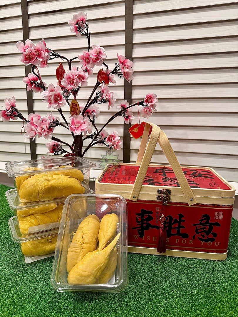 Dukrian! Premium MSW Durian Gift Set for Chinese New Year 2025, Food ...
