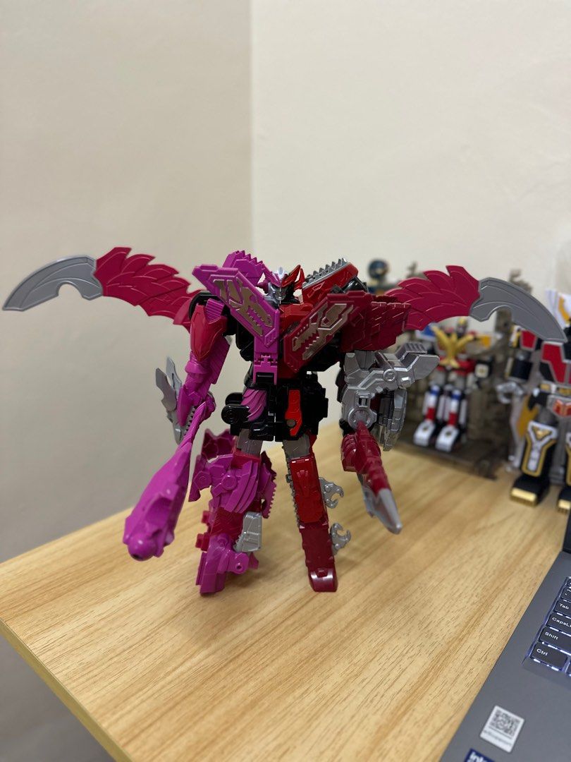 DX Bandai Zenryoku Zenkai Gattai Zenryoku ZenkaiOh Power Rangers Megazord, Hobbies & Toys, Toys ...