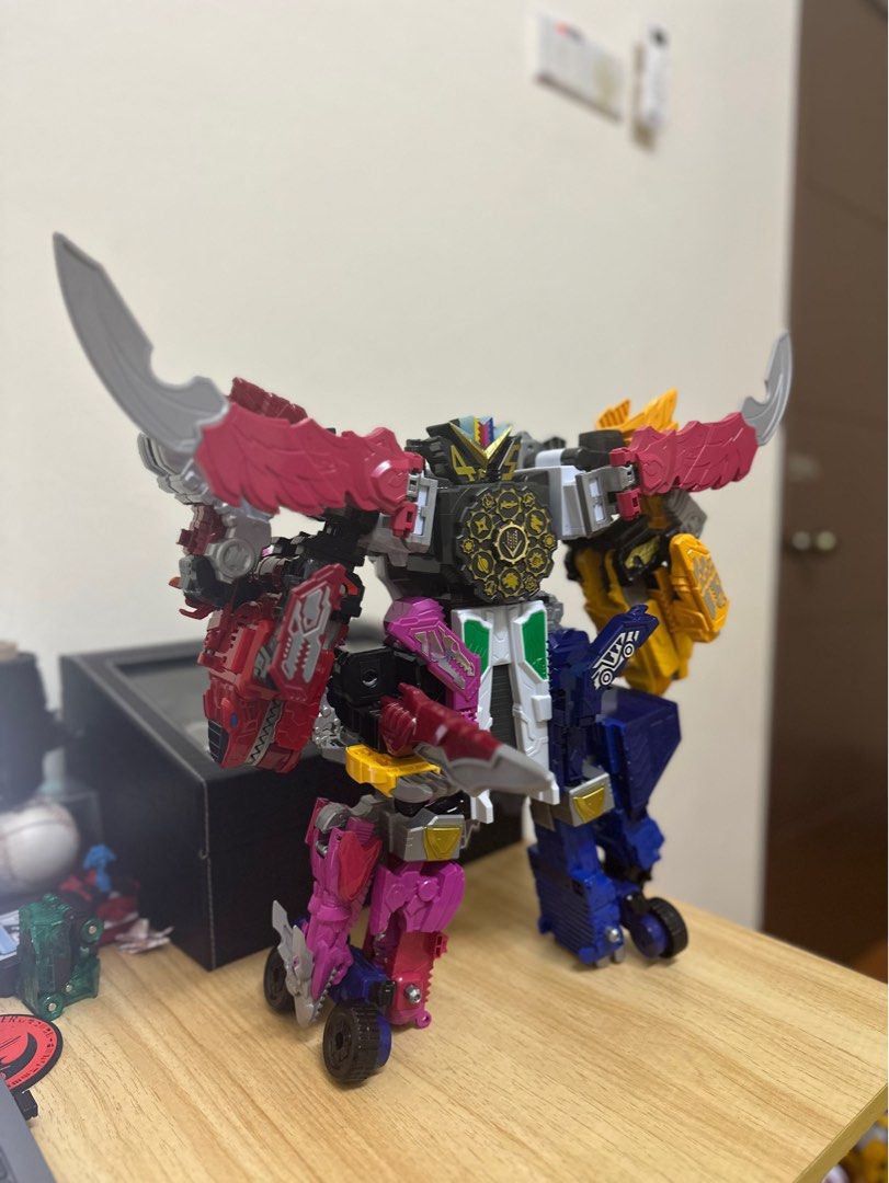 DX Bandai Zenryoku Zenkai Gattai Zenryoku ZenkaiOh Power Rangers Megazord, Hobbies & Toys, Toys ...