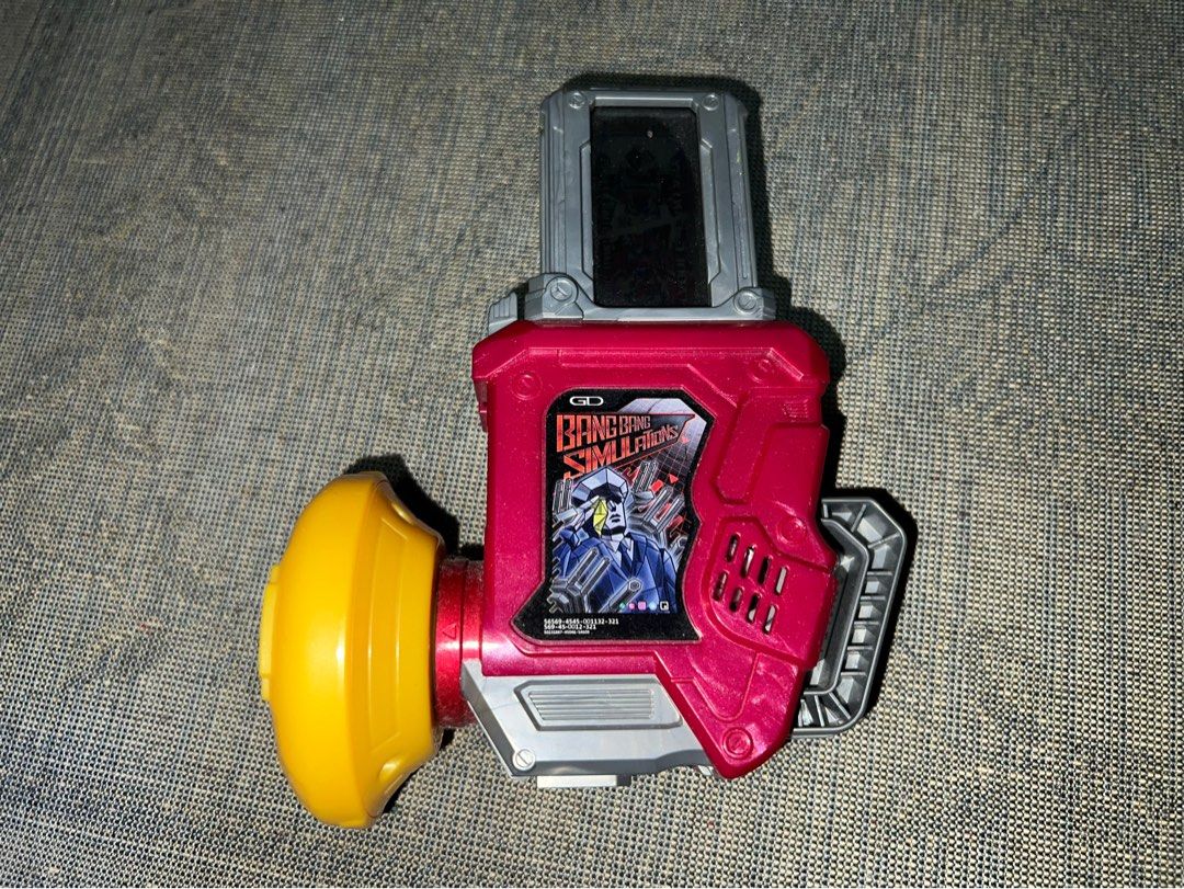 DX Kamen Rider Ex Aid Gashat Gear Dual Taddle Fantasy & Bang Bang ...