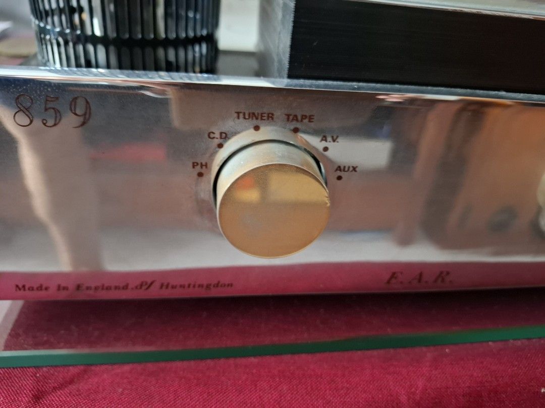 EAR 859 tube integrated amplifier, single ended, Audio, Soundbars ...