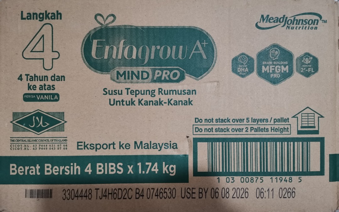Enfagrow A+ Mindpro Perisa Vanila - Step 4, Food & Drinks, Other Food & Drinks on Carousell