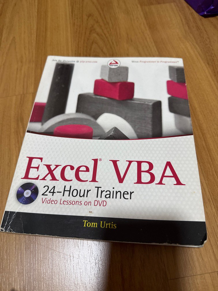 Excel VBA, Hobbies & Toys, Books & Magazines, Textbooks on Carousell