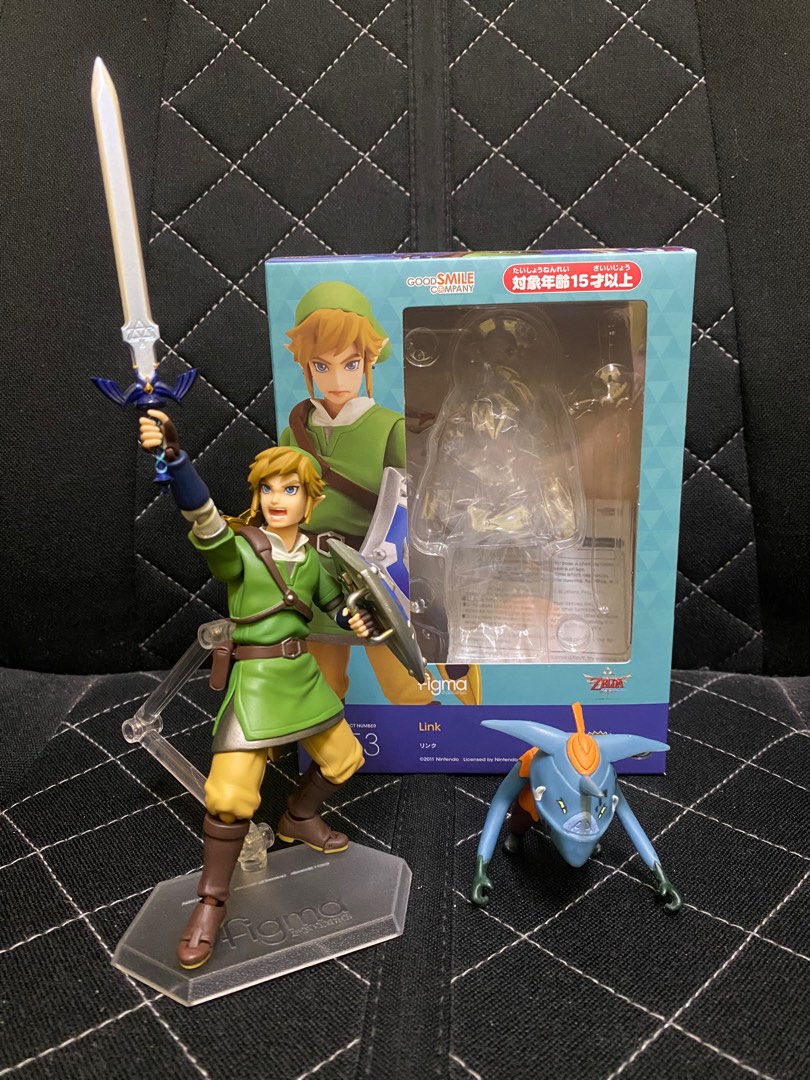 Figma 153 Legend of Zelda Link Skyward Sword Reissue, Hobbies & Toys ...
