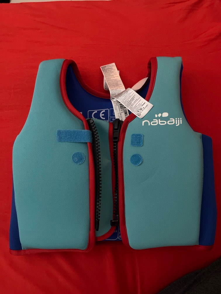 Float Swim Vest 18-30kg (Kids), Men's Fashion, Tops & Sets, Swim Top ...