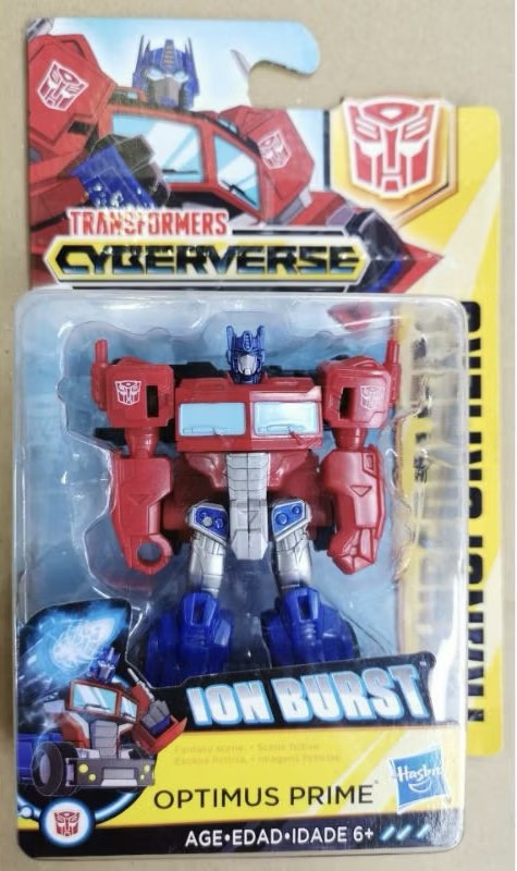 Hasbro Transformers Optimus Prime Cyberverse Ion Burst, Hobbies & Toys ...