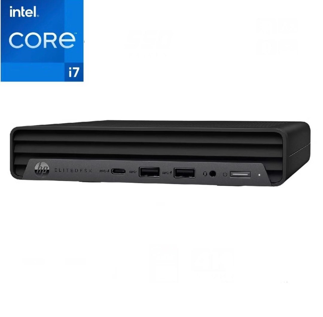 HP EliteDesk Mini 800 G8 Desktop PC | i7–11700T 4.6GHz 16GB 500GB | Wi ...