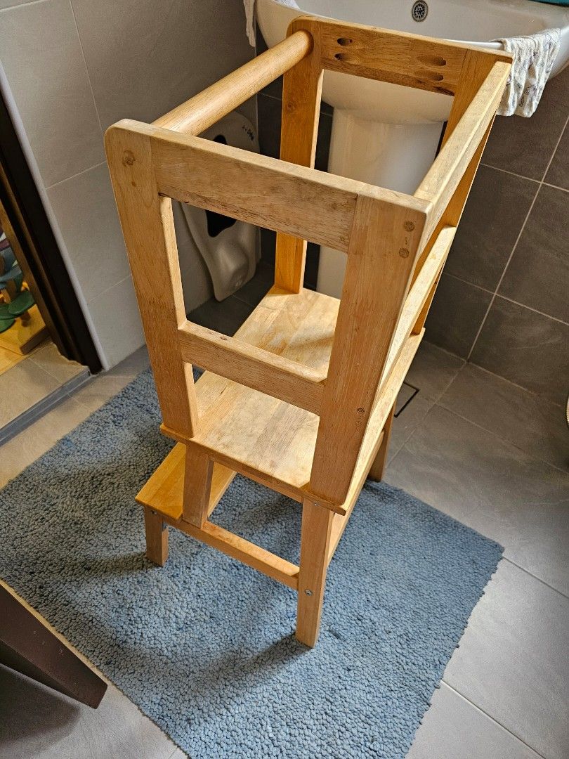 Ikea hack learning tower, Babies & Kids, Baby Nursery & Kids Furniture ...