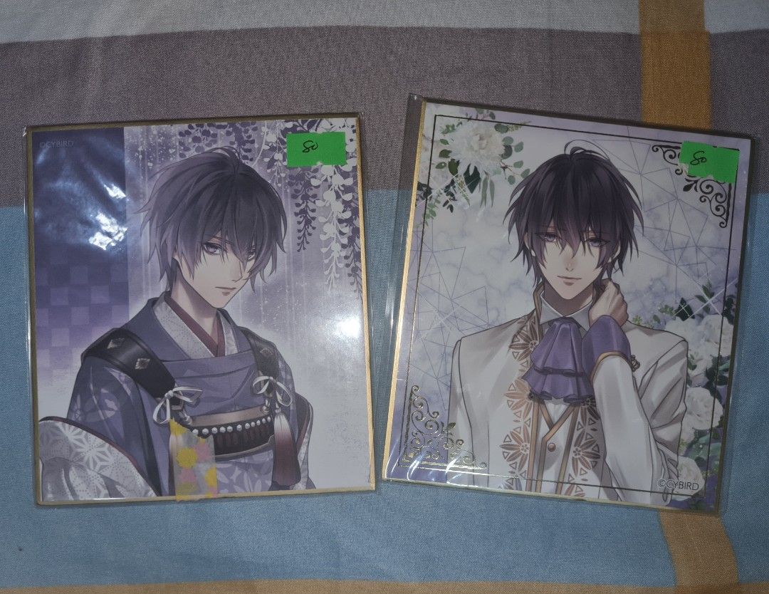 Ikemen Series: IKEMEN GENJIDEN Minamoto no Yoshitsune Shikishi Set ...