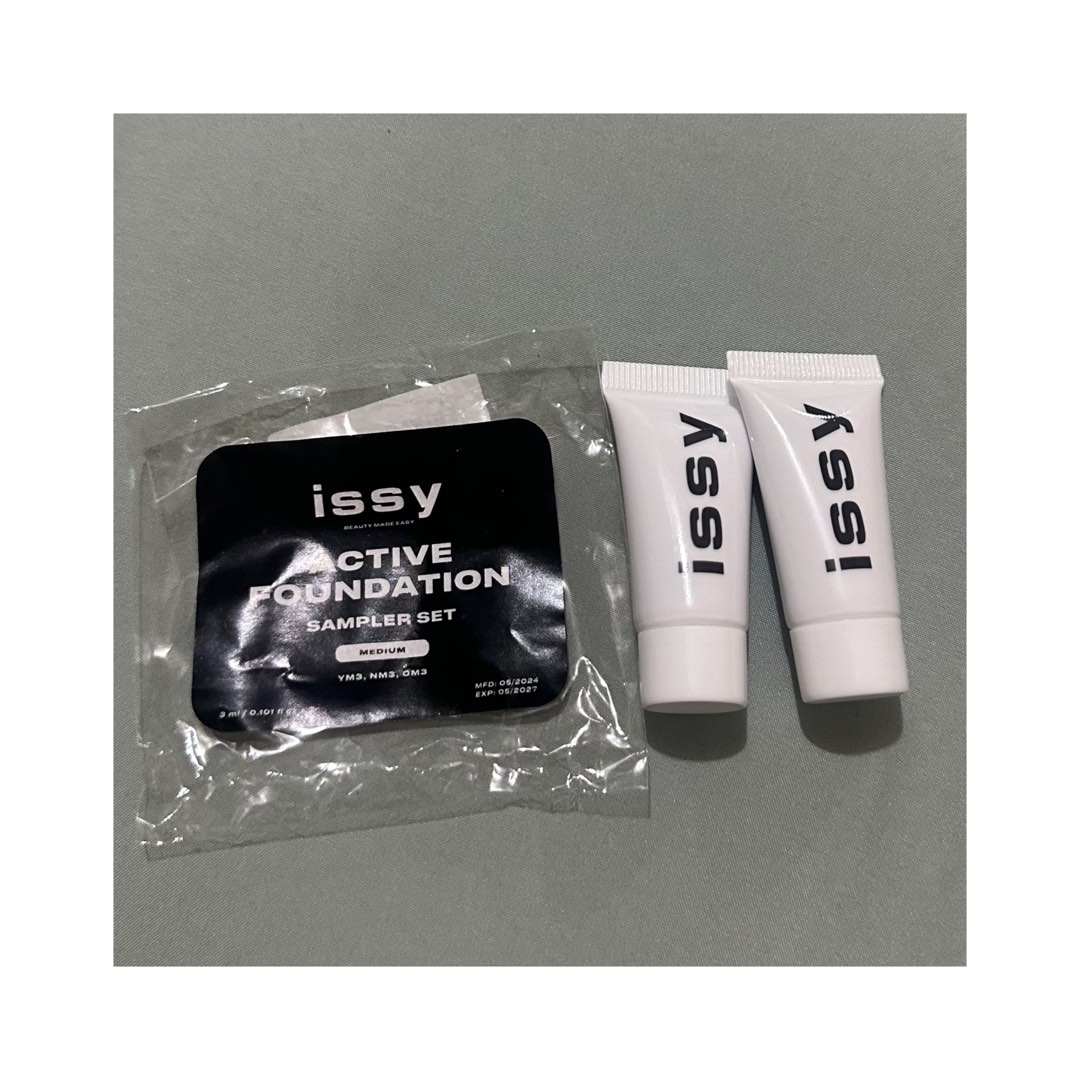 Issy Active Foundation Sampler Set, Beauty & Personal Care, Face ...