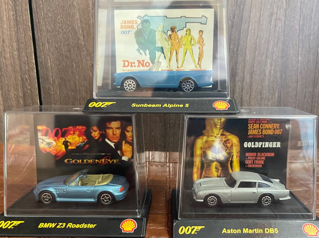 JAMES BOND 007 Cars Collection Set Of 3.., Hobbies & Toys, Toys & Games ...