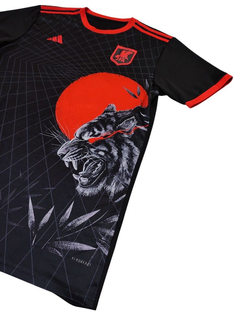 Japan L p21 Adidas Leopard Samurai Special Edition Kit Jersey, Men's ...