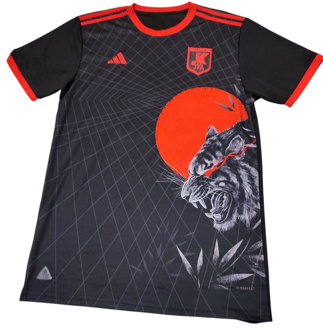Japan L p21 Adidas Leopard Samurai Special Edition Kit Jersey, Men's ...