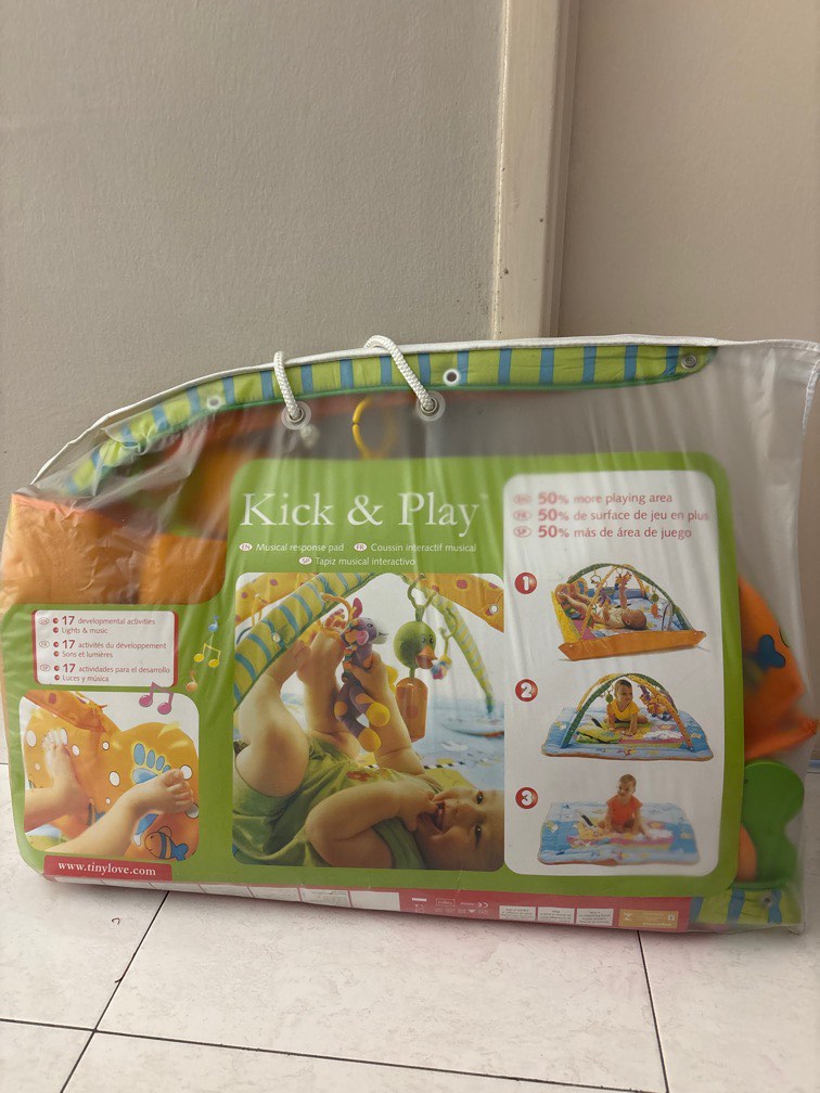 Kick & Play activity gym, Hobbies & Toys, Toys & Games on Carousell