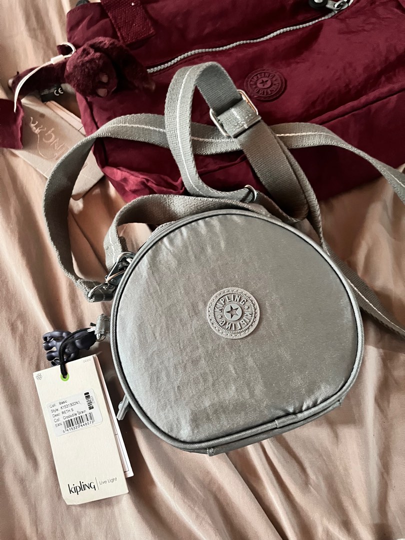 Kipling Metallic Silver Side Bag, Women's Fashion, Bags & Wallets ...