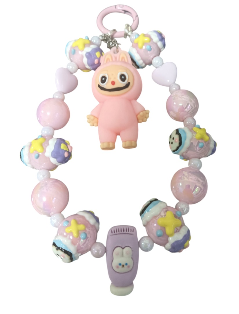 Labubu Hp straps , Hobbies & Toys, Stationery & Craft, Handmade Craft ...