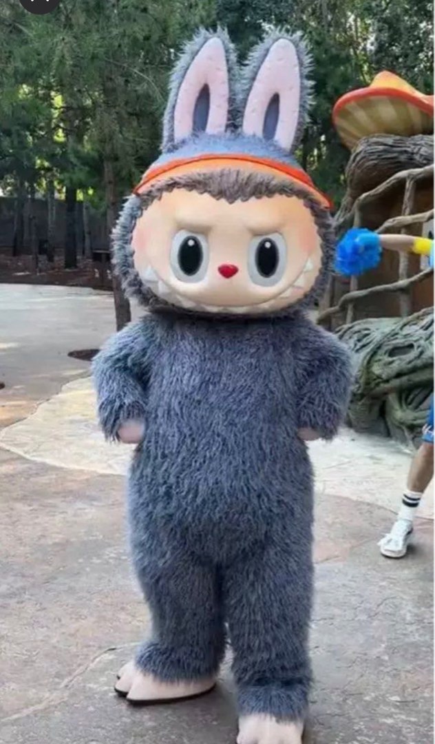 Labubu Mascot costume- Like POPLAND mascot, Hobbies & Toys, Toys ...