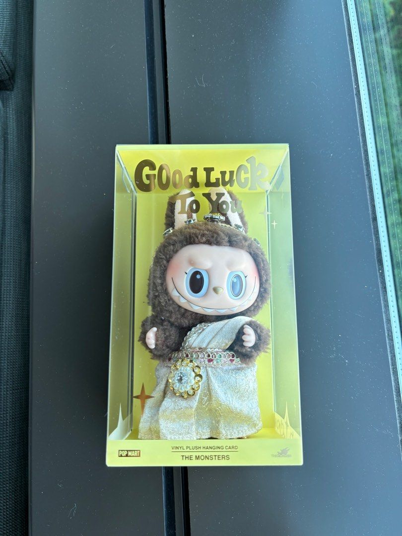 Labubu NEW good luck yo you, Hobbies & Toys, Toys & Games on Carousell