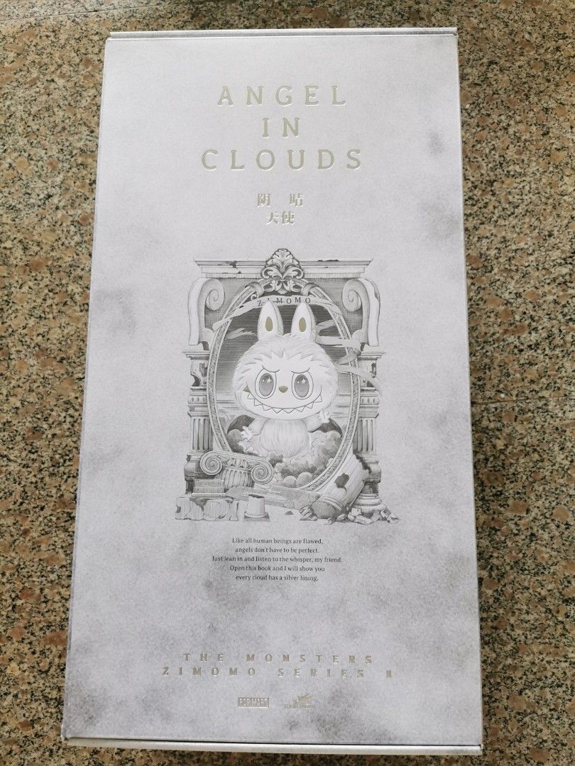 Labubu The Monsters Angel in Clouds Vinyl Face Doll, Hobbies & Toys ...