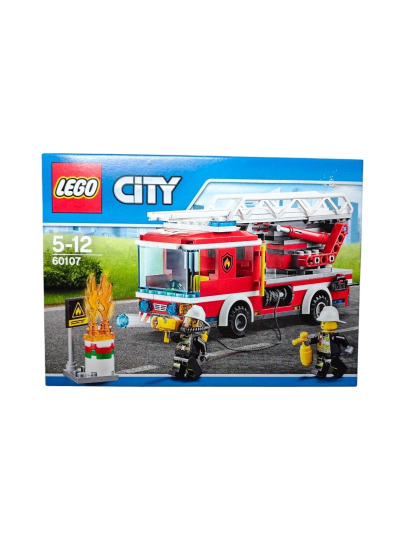 LEGO City 60107 Fire Ladder Truck, Hobbies & Toys, Toys & Games on Carousell