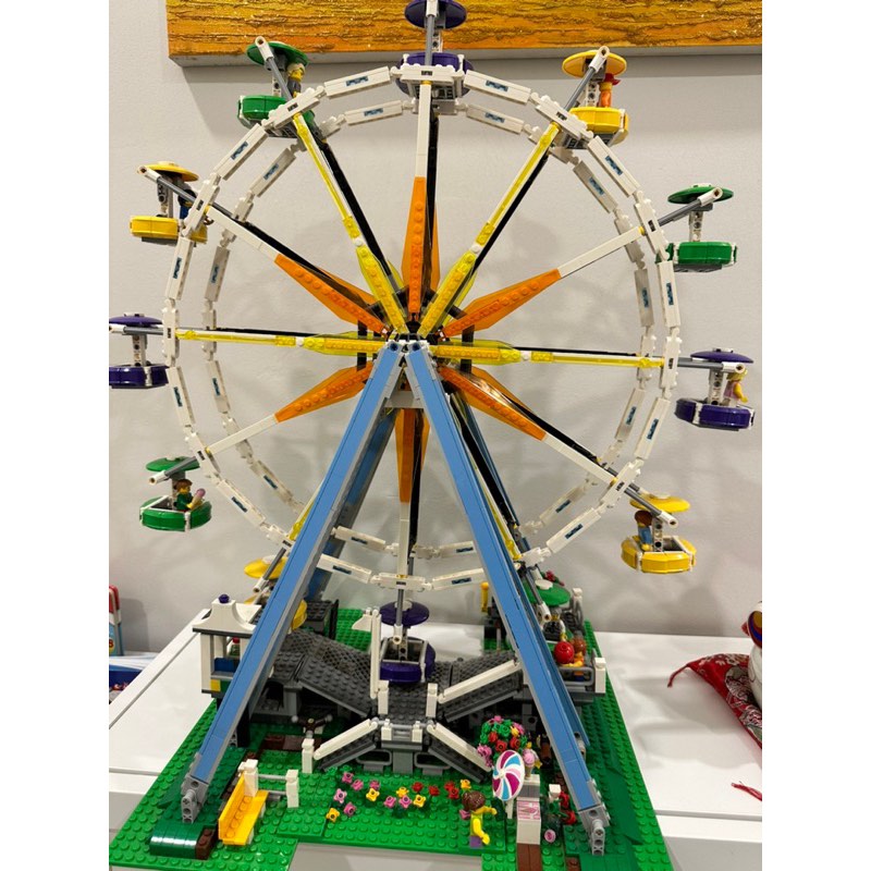 Lego Creator Expert 10247 FAIRGROUND (RETIRED SET) : Ferris Wheel ...