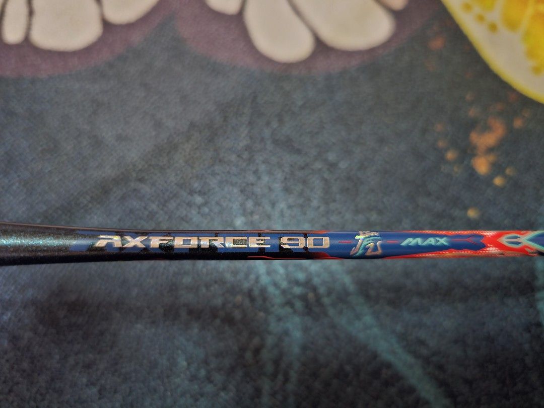 Li ning Axforce 90 Max Tiger 3UG5 Racket, Sports Equipment, Sports ...