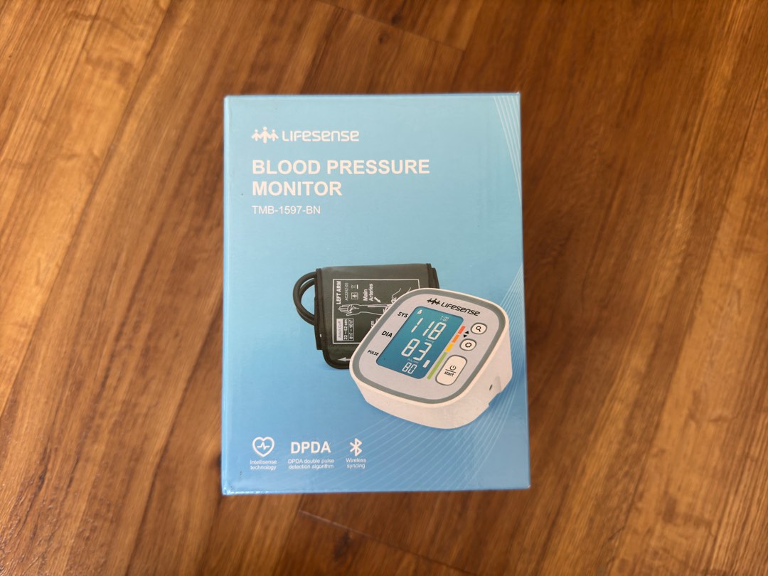Lifesense Blood Pressure Monitor on Carousell