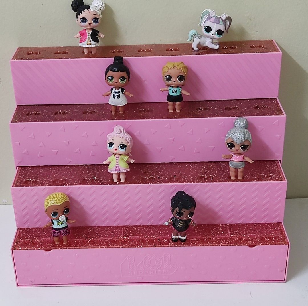 Lol surprise dolls display case, Hobbies & Toys, Toys & Games on Carousell