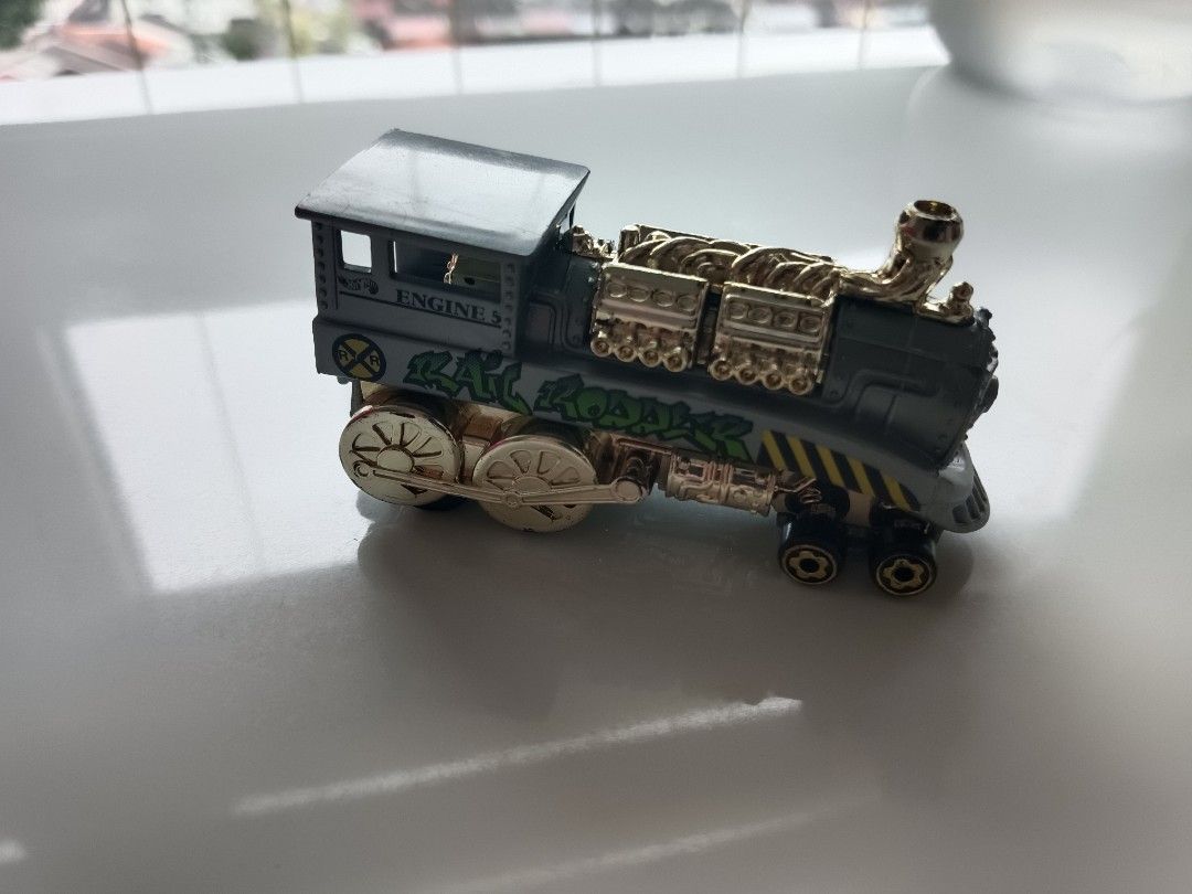 Mattel Hotwheels 1995 Rail Rodder Engine 5, Hobbies & Toys, Toys ...