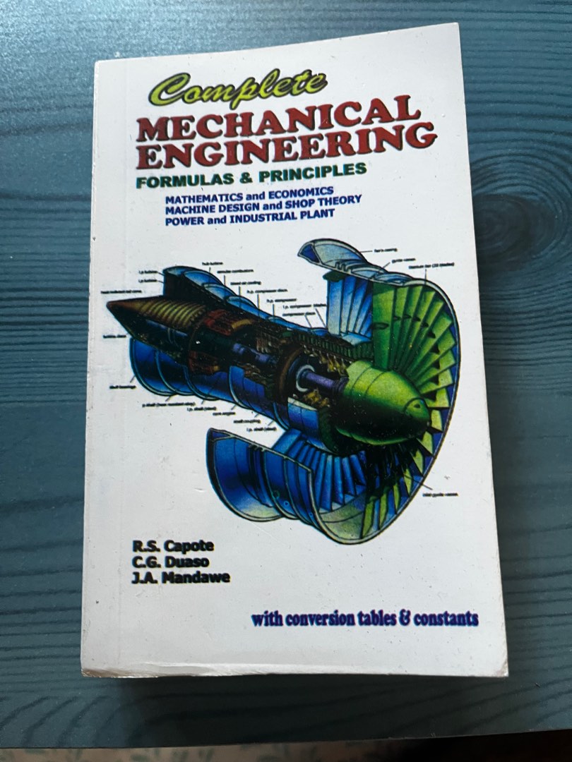 Mechanical Engineering Formulas and Principles, Hobbies & Toys, Books ...