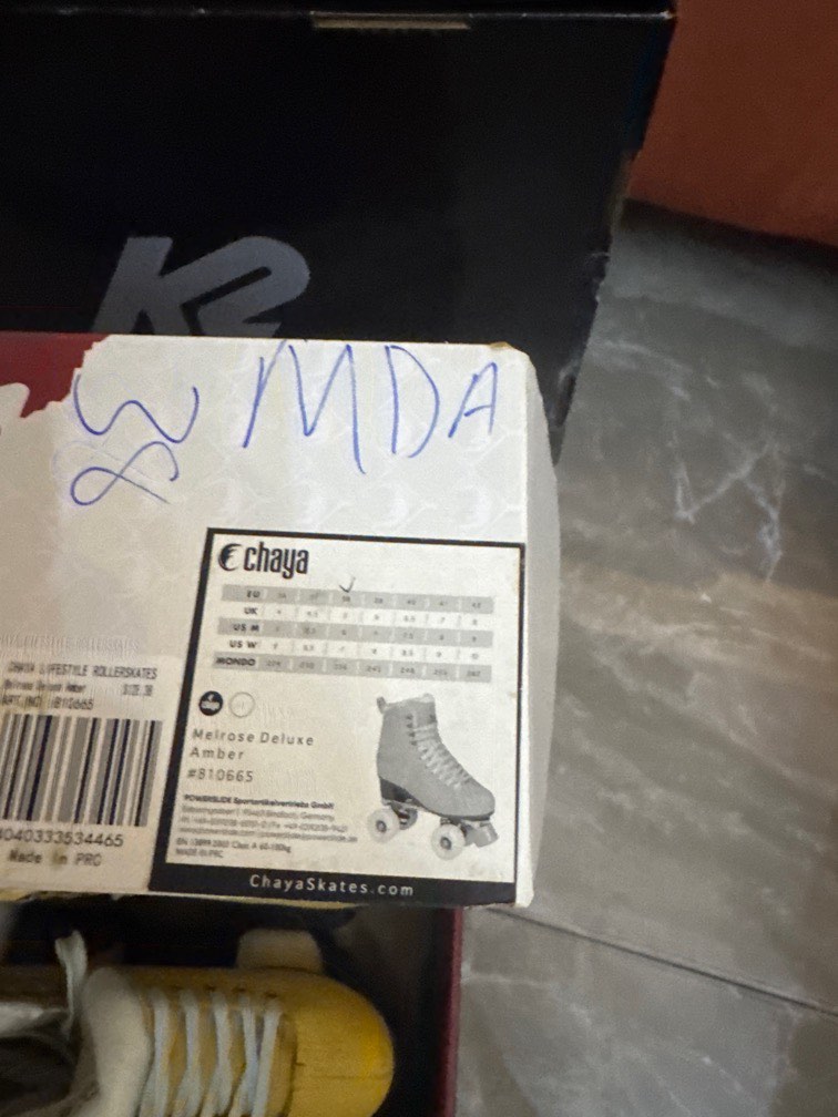 Melrose deluxe amber rollerskate, Sports Equipment, Sports & Games ...