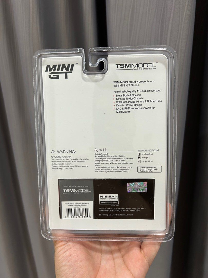 Mini GT Nissan LB-ER34 IMX 2024 Event Exclusive - LBWK Serial No ...