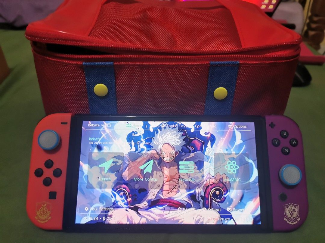 Modded 256gb Nintendo Switch OLED Pokemon Scarlet and Violent Edition ...