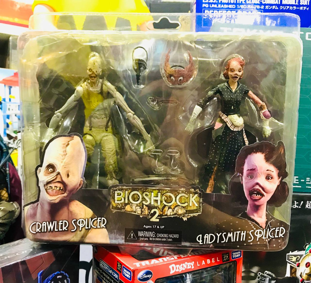 NECA PLAYER SELECT SERIES . BIOSHOCK 2 - CRAWLER SPICER & LADY SMITH ...