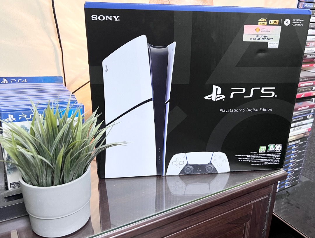 (NEW MY SET. FREE DELIVERY) PS5 Slim Digital Version, PlayStation 5 ...